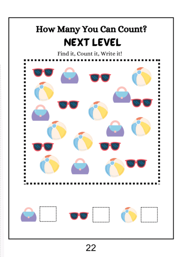 Find And Count Worksheet – SHOP